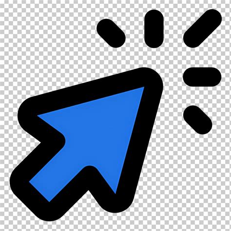 Mouse Arrow Clickable Blue Cursor Icon Png Clipart Blue Arrow Click Icon Click Interaction