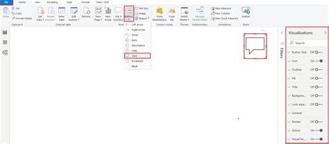 Power BI Buttons SPGuides