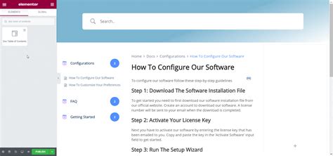 How To Configure Single Doc In Elementor Betterdocs