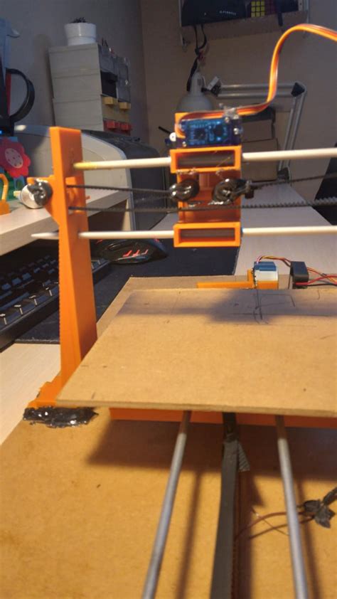 Arduino 3d Printed Cnc Pen Plotter 18 Steps With Pictures