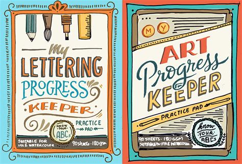 Lettering Progress Keeper On Behance