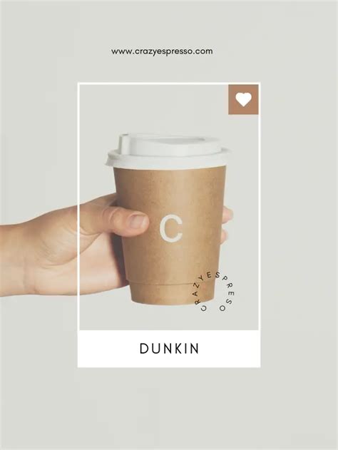 Top Best Dunkin Donuts Drinks To Try Crazy Espresso