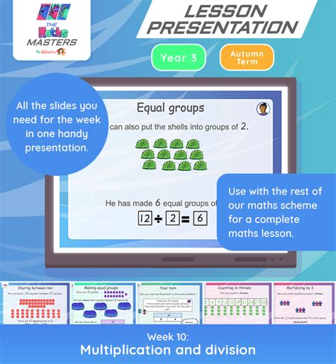 Year 3 Multiplication And Division Part 2 Lesson Presentation