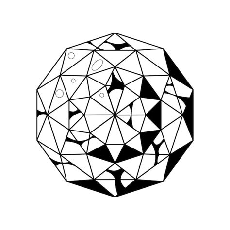 Premium Vector Abstract Doodle Element Hand Drawn Diamond Precious Stone Luxury Jewelry Sketch