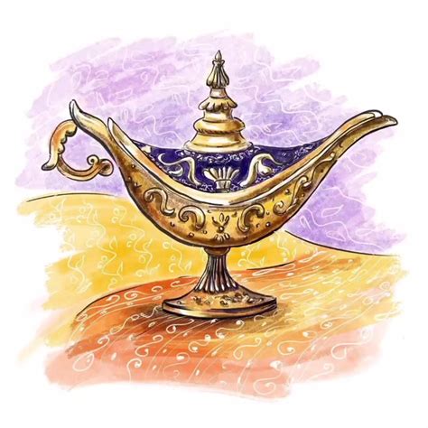 Лампа аладдина картинки 65 фото