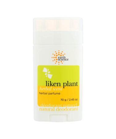 Earth Science Liken Plant Natural Deodorant Herbal Perfume 25 Oz