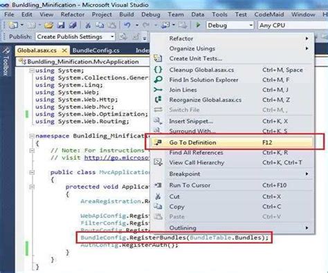 bundling and minification in asp mvc 4 mindstick