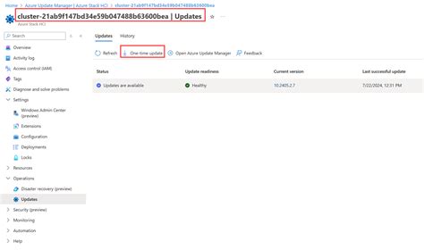 Verwenden Von Azure Update Manager Zum Aktualisieren Ihres Azure Stack