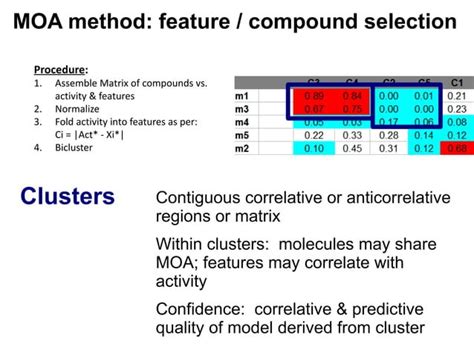 A Biclustering Method For Rationalizing Chemical Biology Mechanisms Of