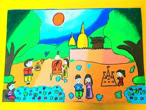 ผลการประกวดวาดภาพระบายสี เทศบาลเมืองศรีสะเกษ