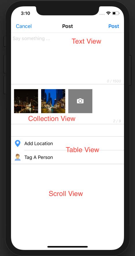 Is It A Good Practice To Put Uicollectionview And Uitableview Inside A