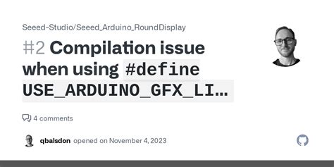 Compilation Issue When Using `define Usearduinogfxlibrary` For Nrf52840 · Issue 2 · Seeed