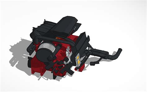 3d Design V8 Engine Tinkercad