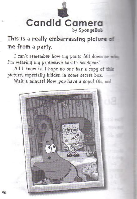 Chuckle And Cringe Spongebobs Book Of Embarrassing Stories Encyclopedia Spongebobia Fandom