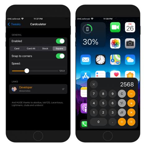 Cardculator Tweak Brings Floating Calculator App Window
