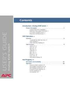 KVM Switch Users Guide APC USA Kvm Switch User S Guide Apc Usa Pdf PDF PRO