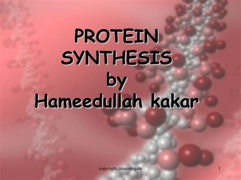 Protein Synthesis2 Ppt Ppt