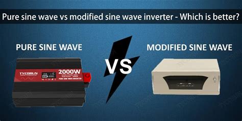 Pure Sine Wave Vs Modified Sine Wave Inverter The Differences And