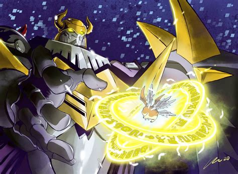 Angemon Darkknightmon Patamon Digimon Cape Dark Knight Digimoji Evolution Knight Wings