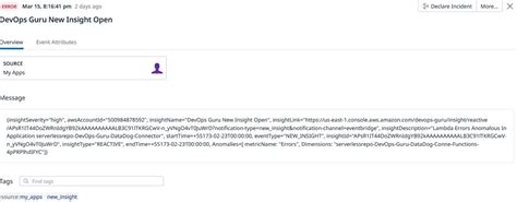 Directing Ml Powered Operational Insights From Amazon Devops Guru To