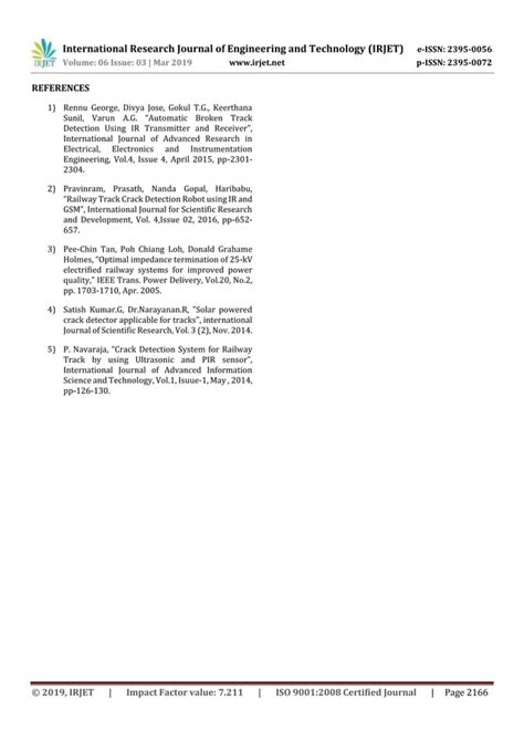 Irjet Hybrid Train With Automatic Track Fault Detection And Message Alert System Pdf