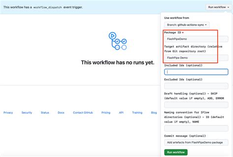 Sync From Tenant To Github With Flashpipe On Github Actions Flashpipe