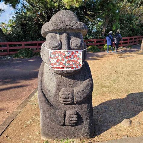 제주도 마스크 돌하르방