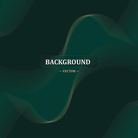 Fond Vert Vecteur Premium