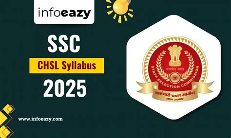Ssc Chsl Syllabus 2025 Download Subject Wise Syllabus Pdf Tier 1 Tier 2