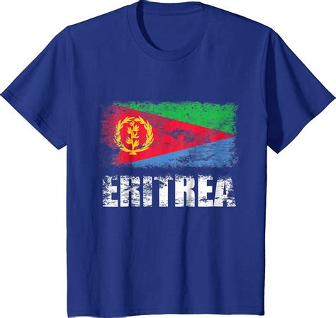 Amazon Com Eritrea Flag T Shirt Eritrean Flag Africa Tee Clothing