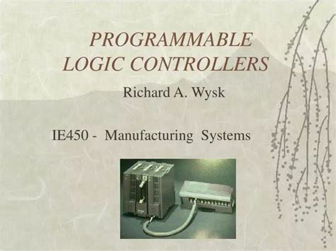 ppt programmable logic controllers powerpoint presentation free