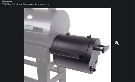Looking For This Brinkmann Offset Firebox Accessory For My Grill