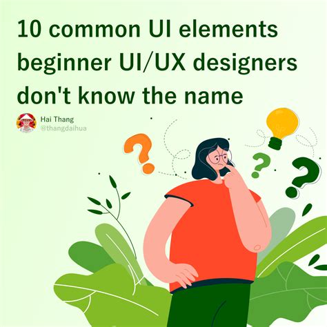10 common ui elements beginner ui ux designers don t know the name by nalsengineering medium