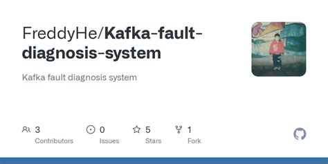 Github Freddyhekafka Fault Diagnosis System Kafka Fault Diagnosis