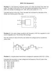 ECE 121A Homework 3 2021 Pdf ECE 121A Homework 3 Problem 1 In The Following Magnetic
