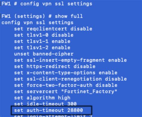 Forticlient Ssl Vpn Timeout