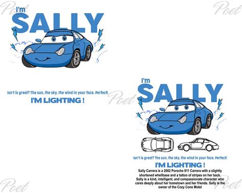 Lightning Mcqueen And Sally Png Bundle Cars Sublimation Digital