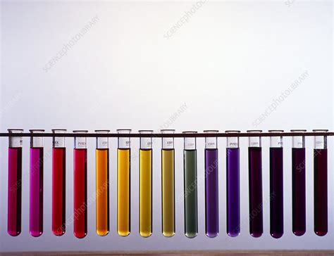 Universal Indicator Scale Stock Image A5000427 Science Photo Library