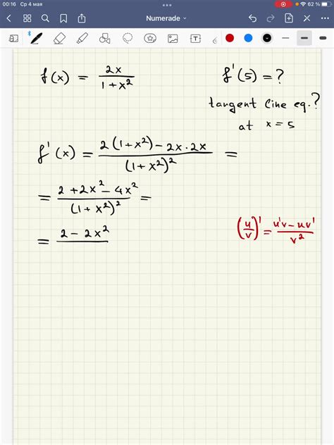 solved 1 point for the function f x x 5 2 find the equation