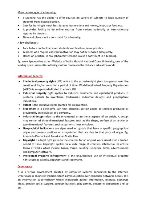 Download Cbse Class 12 Computer Science Revision Notes Ict And Society Pdf Online