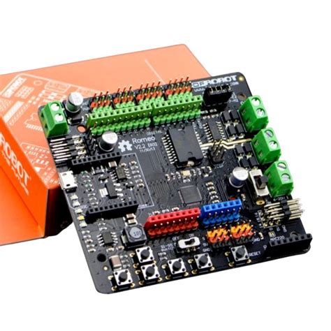 Dfrobot Romeo V2 Robotersteuerungsboard Mit Motortreiber Bastelgarage Elektronik Online Shop