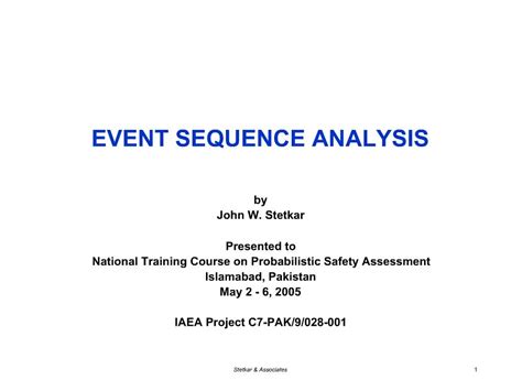 Ppt Event Sequence Analysis Powerpoint Presentation Free Download