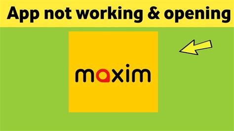 maxim app not working and opening crashing problem solved youtube