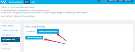 Watershed Essentials How To Create A Custom CSV Template Watershed LRS
