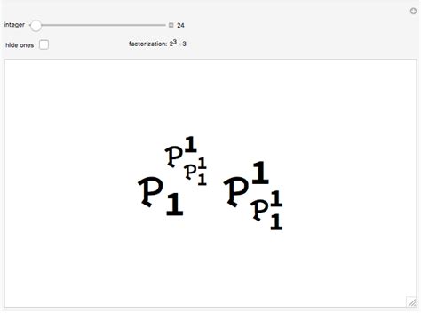 Doubly Recursive Integer Factorizations Wolfram Demonstrations Project