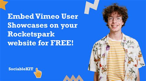 How To Embed Vimeo User Showcases On Your Rocketspark Website For Free