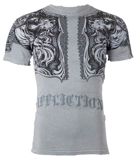 Affliction | Футболка Gladiator Grey A492G