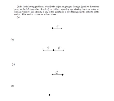 Solved In The Following Problems Identify The Object As Chegg