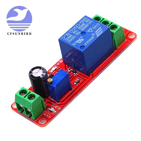 CFsunbird New V Delay Timer Monostable Switch Relay Module NE Car Oscillator In Integrated