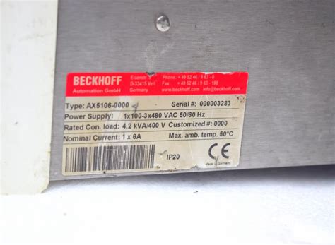 Beckhoff Digital Compact Servo Drive At ₹ 9000 Piece Rajajinagar Bengaluru Id 2853701938530